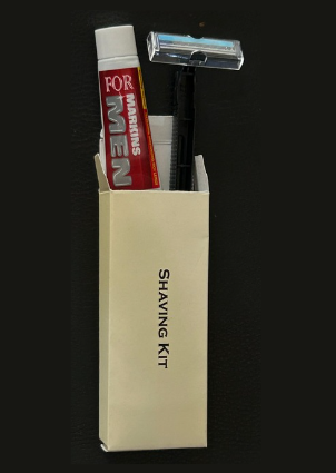 Shaving Kit for Hotel – Razor and Shaving Cream Guest Amenities